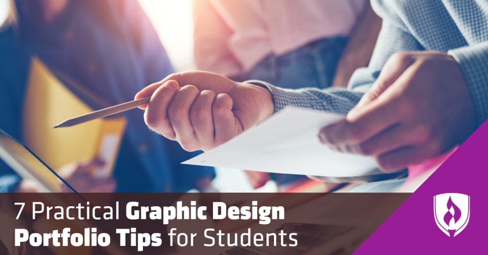 7 Practical Graphic Design Portfolio Tips for Students